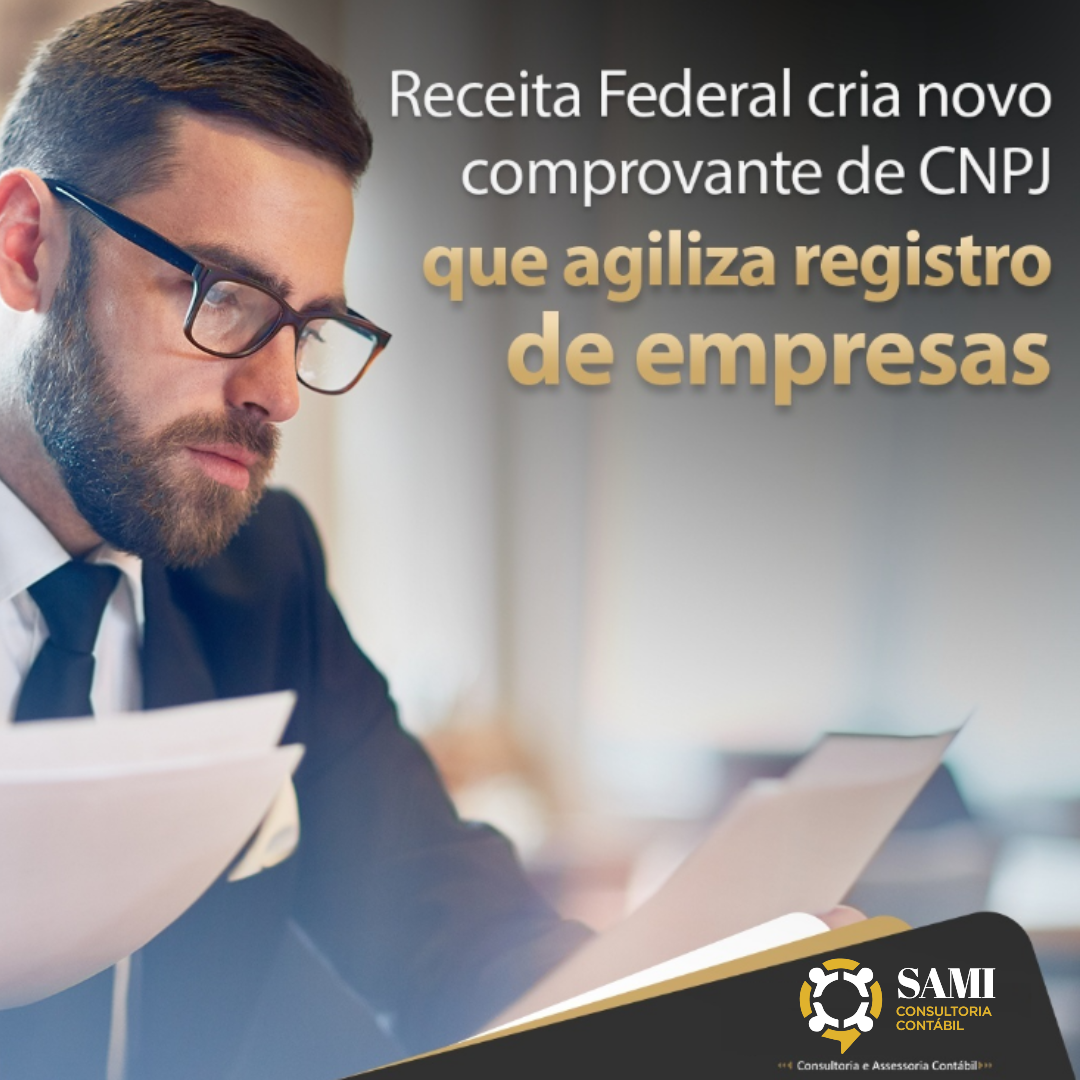 A Receita Federal criou um novo modelo de Comprovante de CNPJ que ... A Receita Federal criou um novo modelo de Comprovante de CNPJ que ...